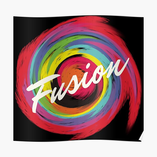 "Fusion Spiral" Poster for Sale by ChristiaanvdB | Redbubble