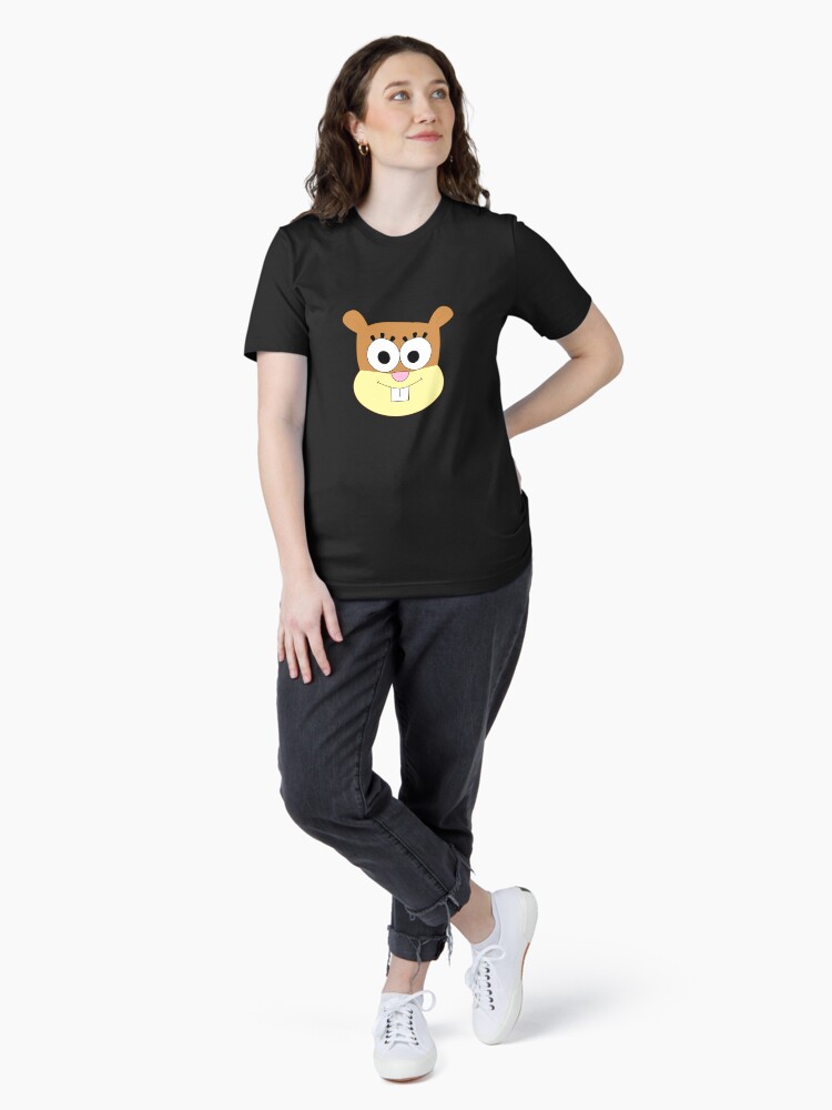"Sandy Cheeks t-shirt without helmet" Essential T-Shirt for Sale by ...