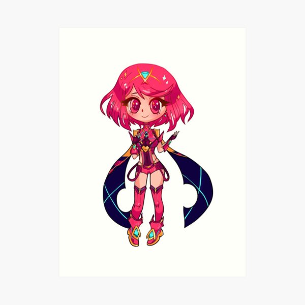 "Pyra!" Art Print for Sale by hauntingprince | Redbubble