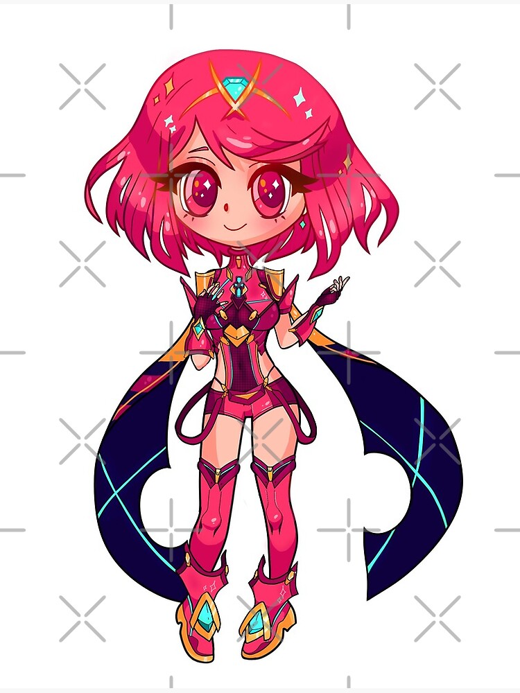 "Pyra!" Art Print for Sale by hauntingprince | Redbubble