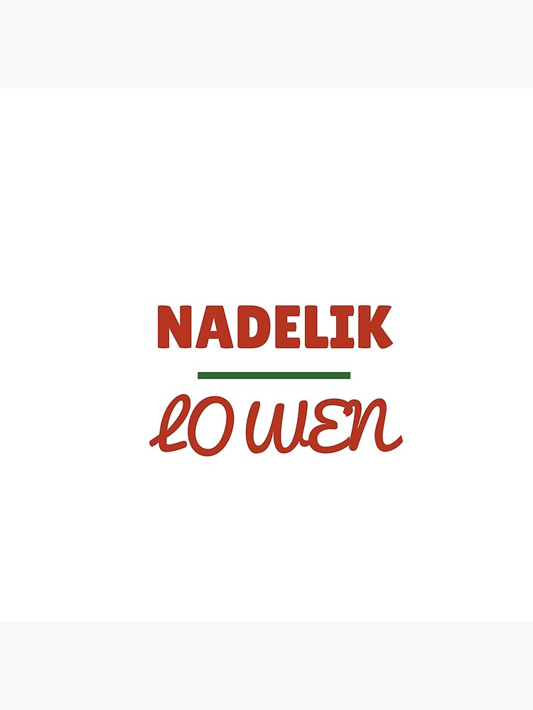 "Nadelik Lowen (Happy Christmas) in Cornish" Poster for Sale by ...