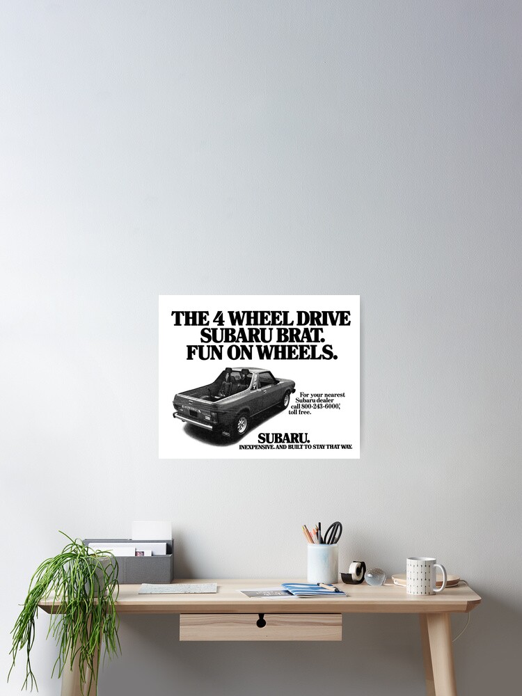 "BRAT" Poster for Sale by ThrowbackM2 | Redbubble