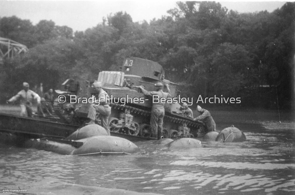 "Floating a Tank" by © Brady-Hughes- Beasley Archives | Redbubble