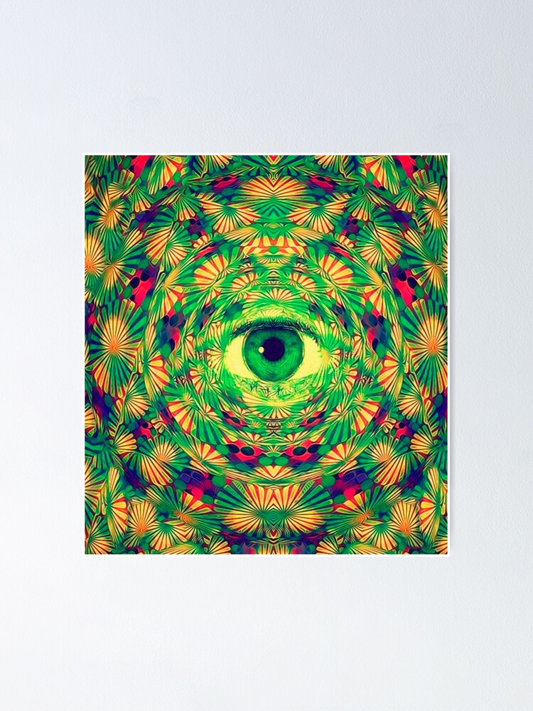 "LSD EYE" Poster by Morphey22 | Redbubble