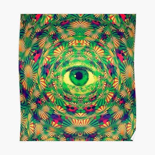 "LSD EYE" Poster by Morphey22 | Redbubble