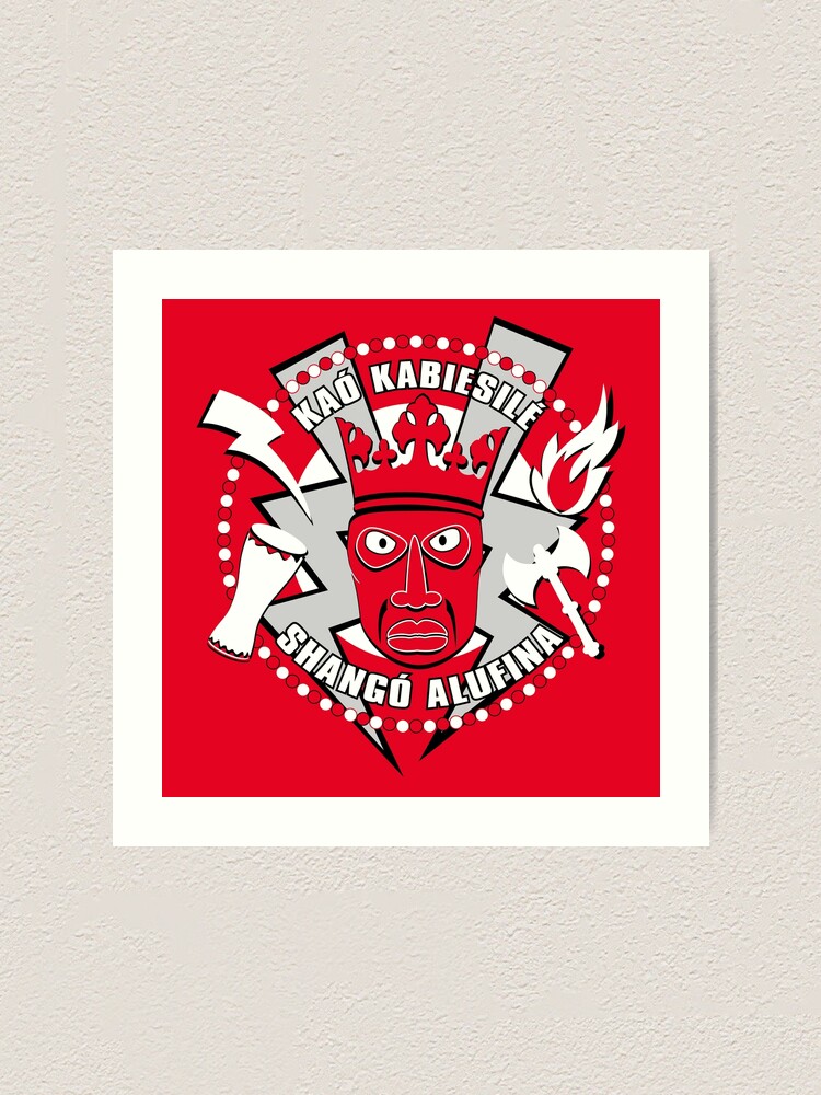 "Shango King 2" Art Print for Sale by Stanneman | Redbubble