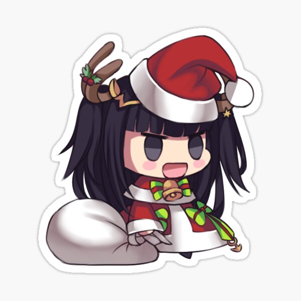 "Padoru Tharja" Sticker by tifaamakura | Redbubble