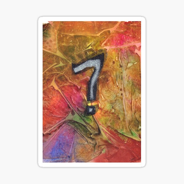 "Why" Sticker for Sale by jamesknightsart | Redbubble