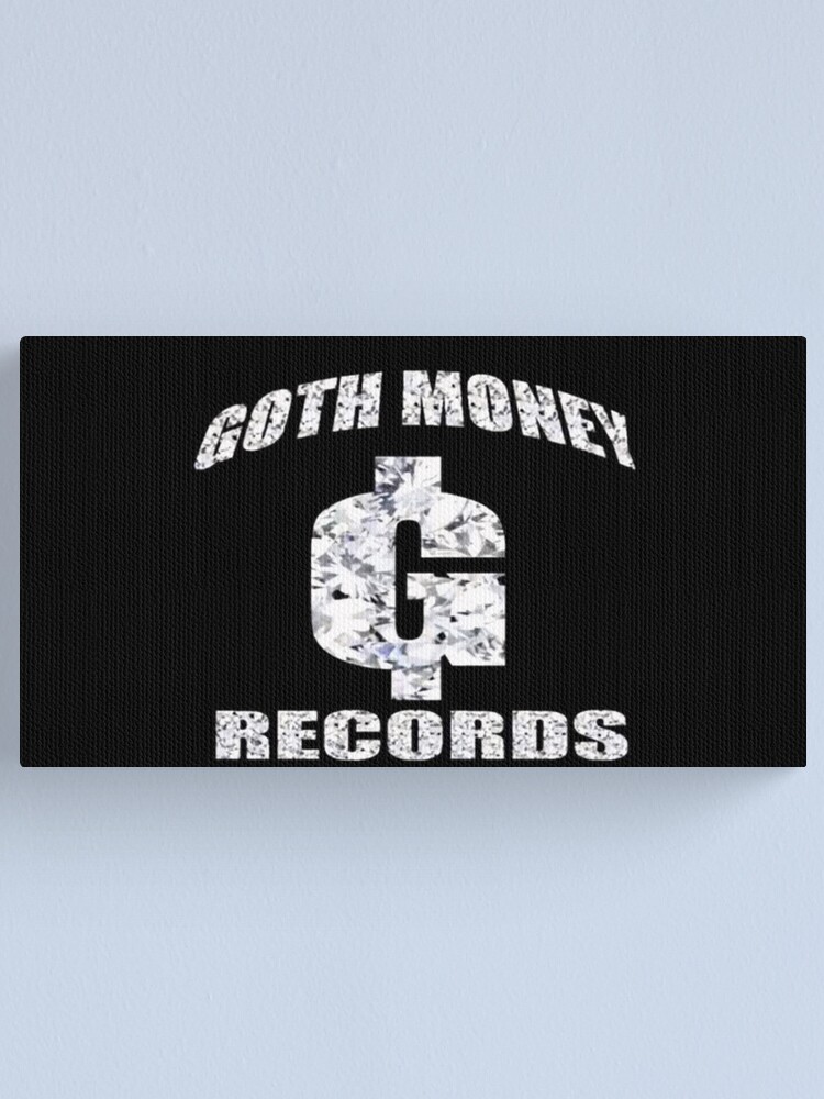 "GOTH MONEY RECORDS" Canvas Print by vaporwave | Redbubble
