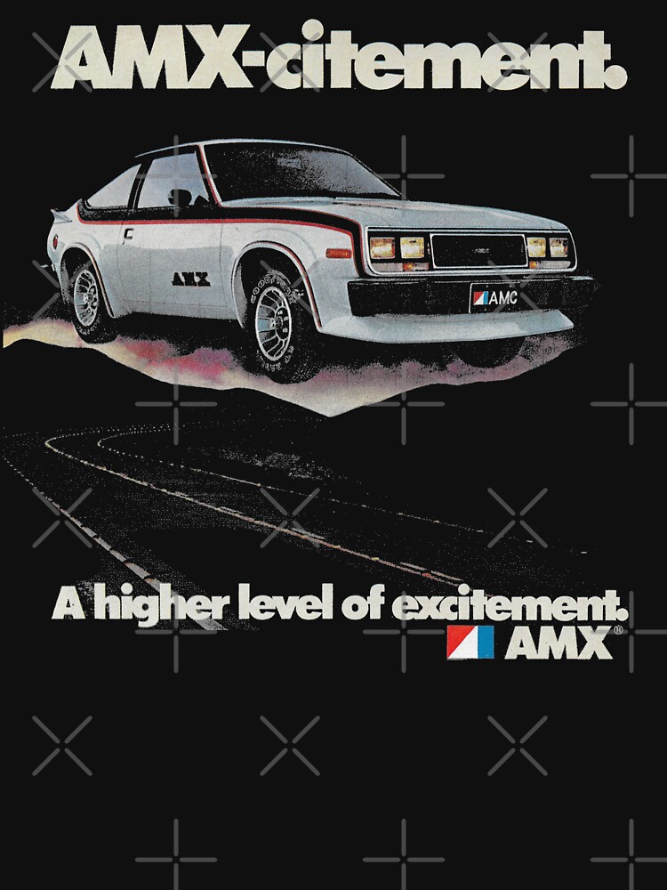 "AMC AMX" T-shirt for Sale by ThrowbackM2 | Redbubble | amc t-shirts ...