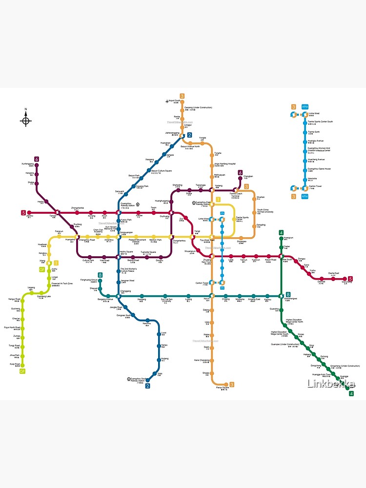Guangzhou Subway Map Guangzhou Metro Line 10 Wikidata