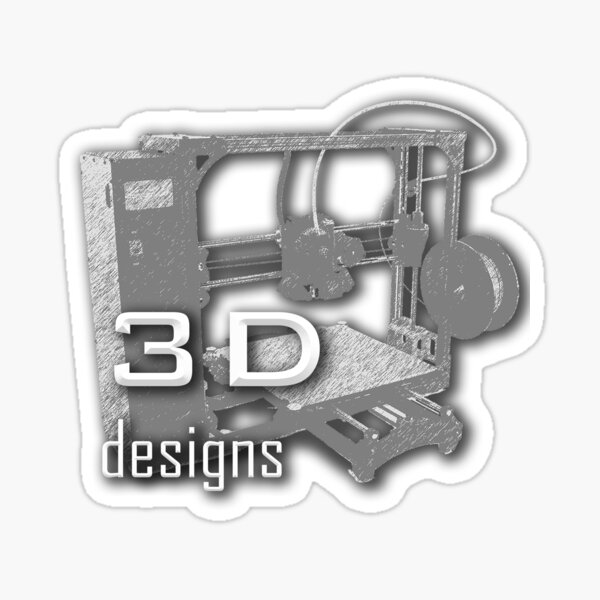 "3d Printing" Sticker by Sbolgiano | Redbubble