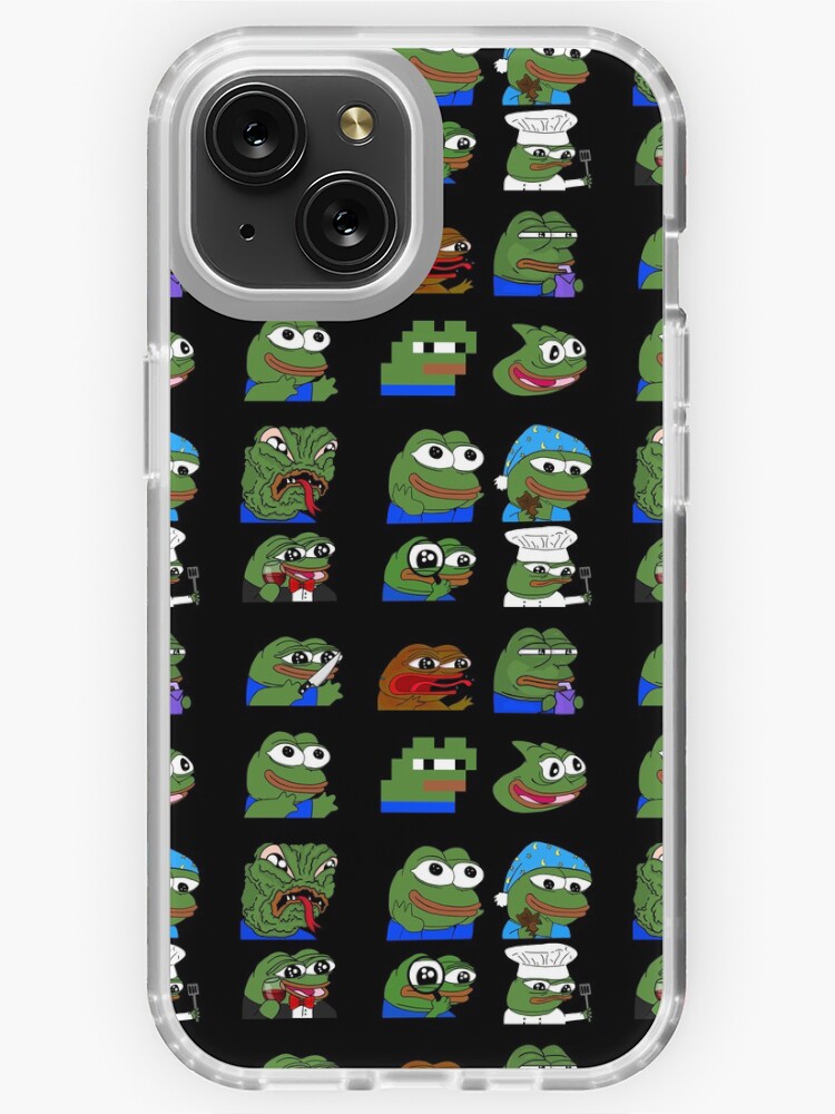 "pepe peepo variety set (12 pepes edition)" iPhone Case for Sale by ...