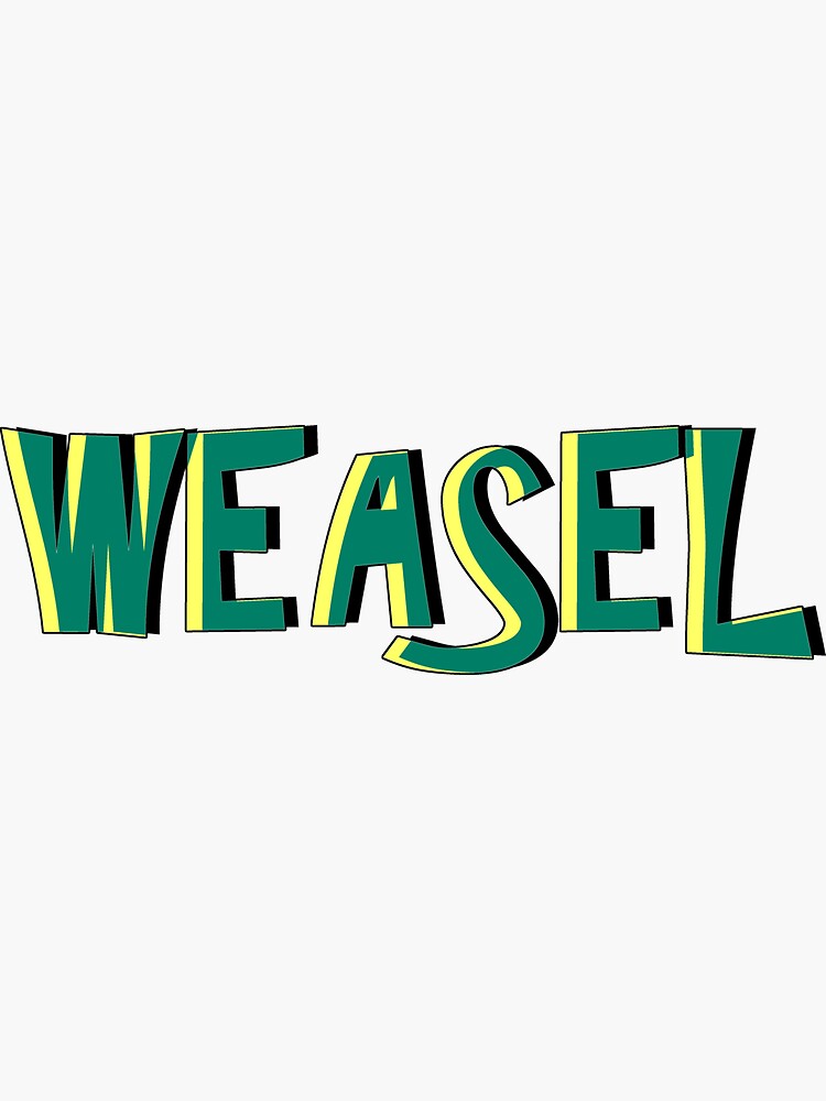 "weasel" Sticker for Sale by wislingsailsmen | Redbubble
