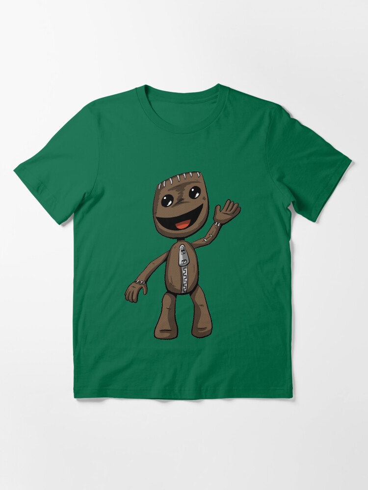 "Sackboy" T-shirt for Sale by blacksnowcomics | Redbubble | sackboy t ...