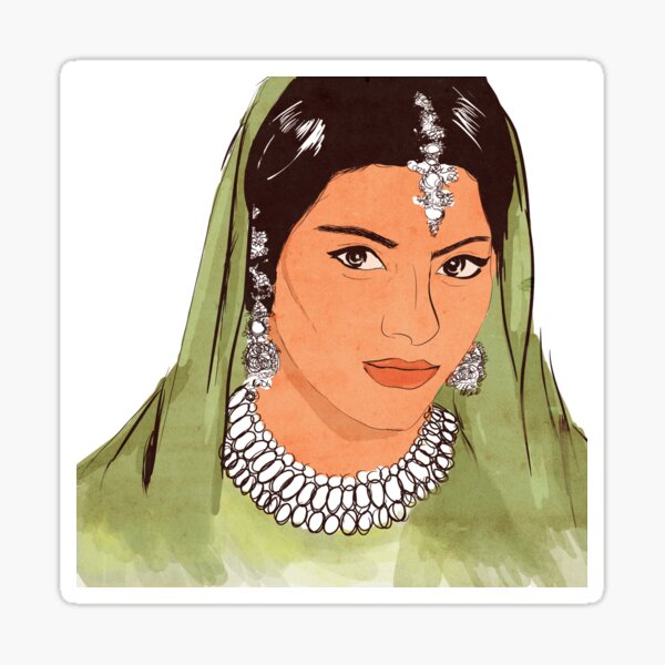 "Kajol, Simran, DDLJ Christmas Gift, Artwork, Wall Art, Hindi ...