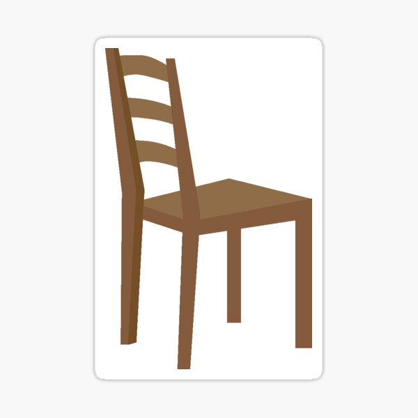 "Chair" Sticker for Sale by 18selsbu | Redbubble