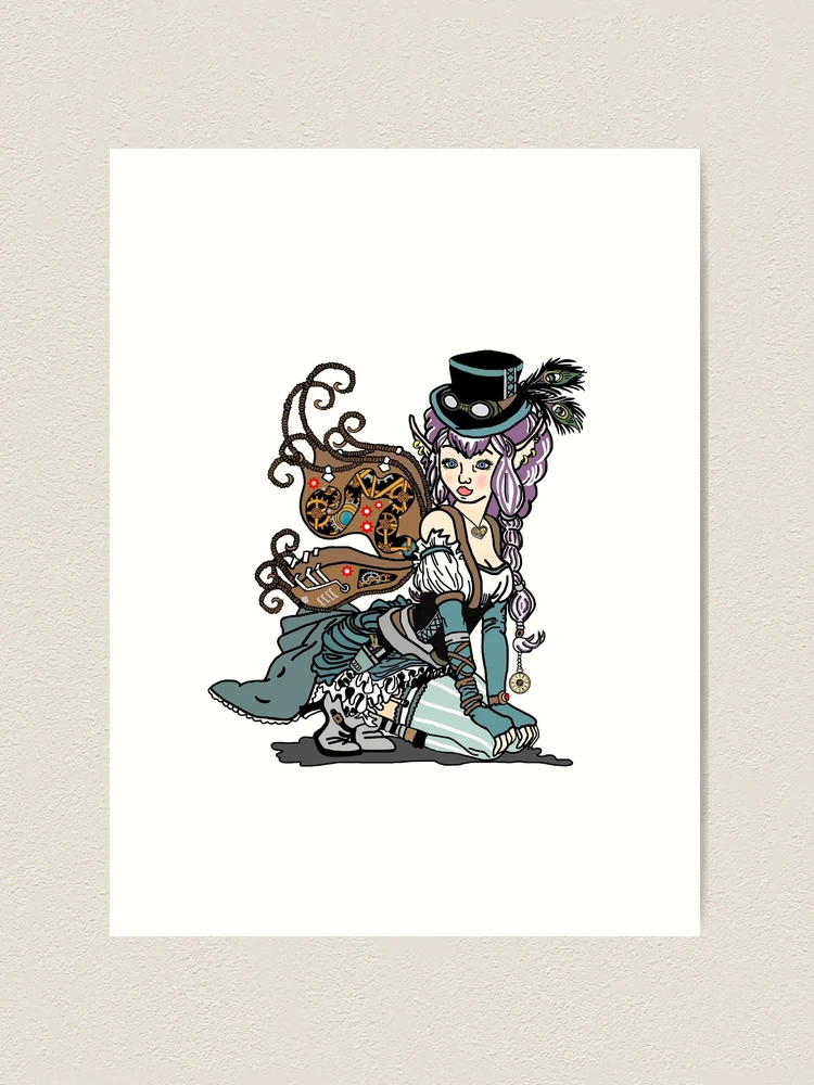 Steampunk Fairy Drawing