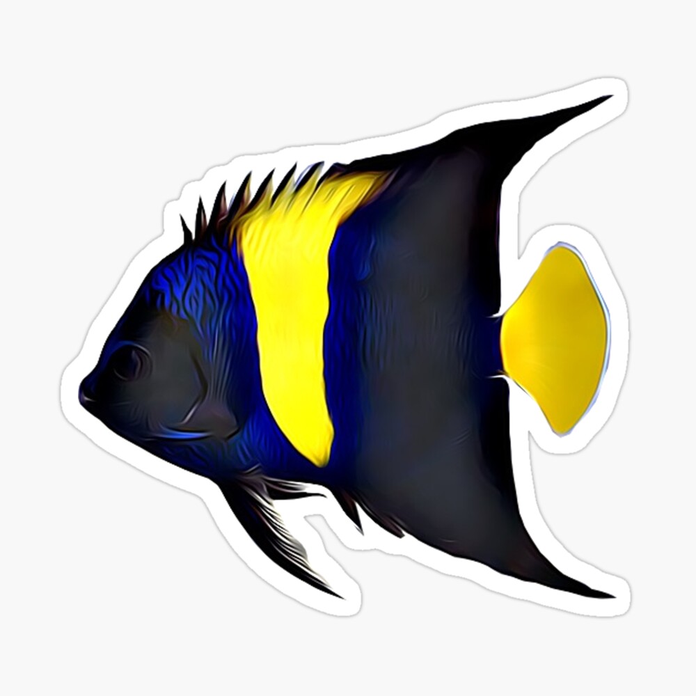 Paper & Party Supplies Stickers Coral Reef Fish Fish Stickers ...