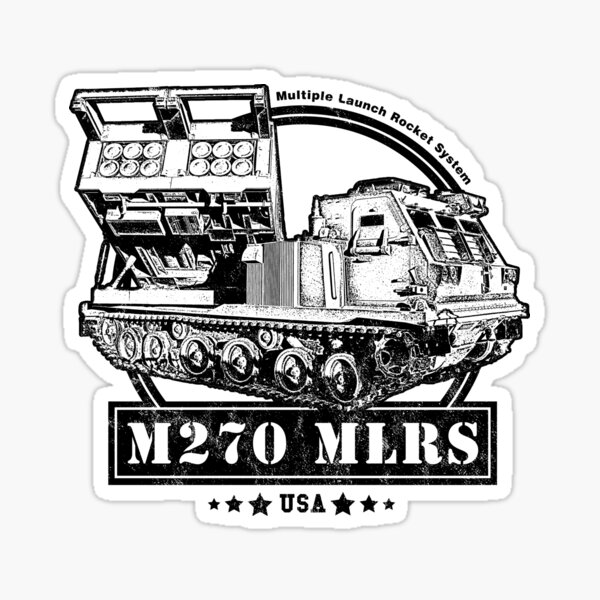 "M270 Multiple Launch Rocket System" Sticker for Sale by RycoTokyo81 ...