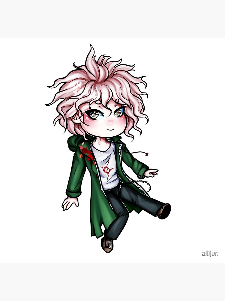 "Nagito Komaeda (Chibi)" Art Print for Sale by allijun | Redbubble
