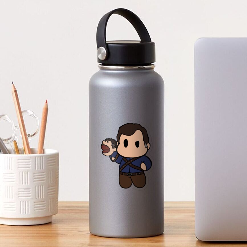 "Ash" Sticker for Sale by blinkingbat | Redbubble