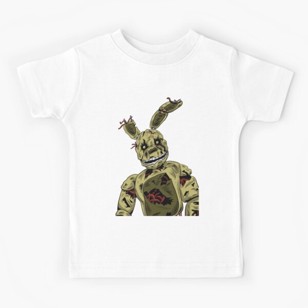 "Springtrap" Kids T-Shirt for Sale by blacksnowcomics | Redbubble