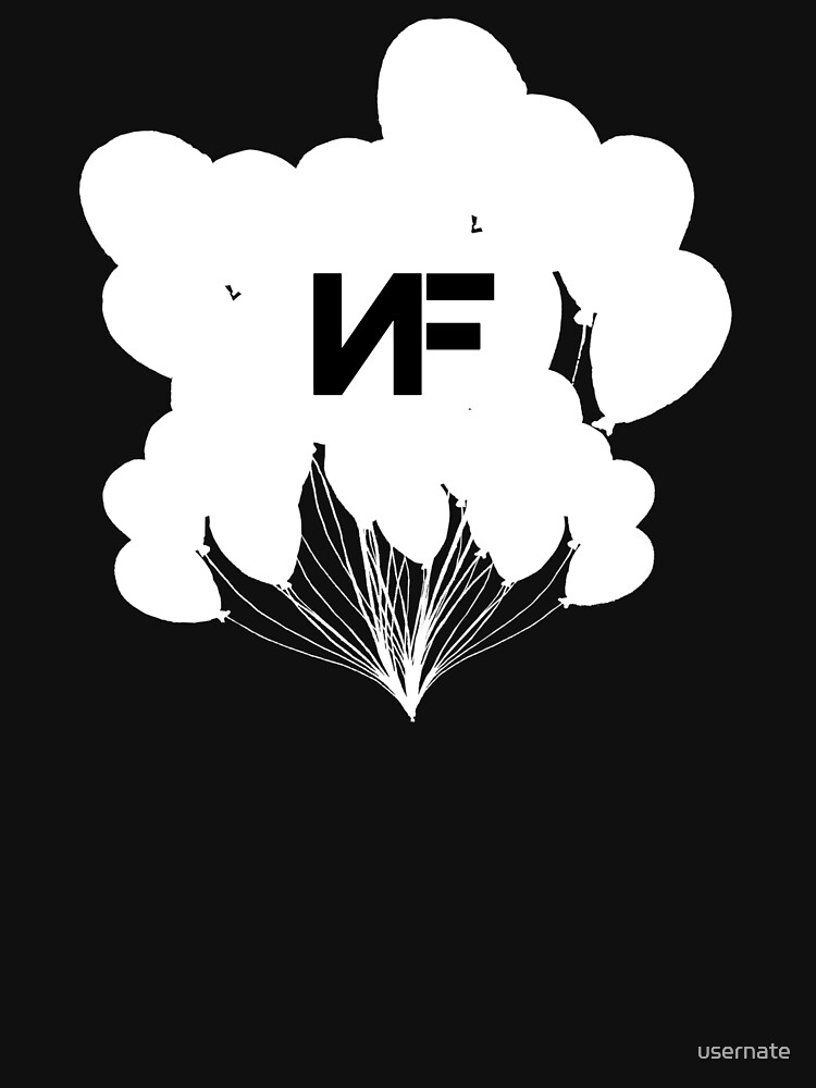 "NF Balloons (White Logo)" Lightweight Hoodie by usernate | Redbubble