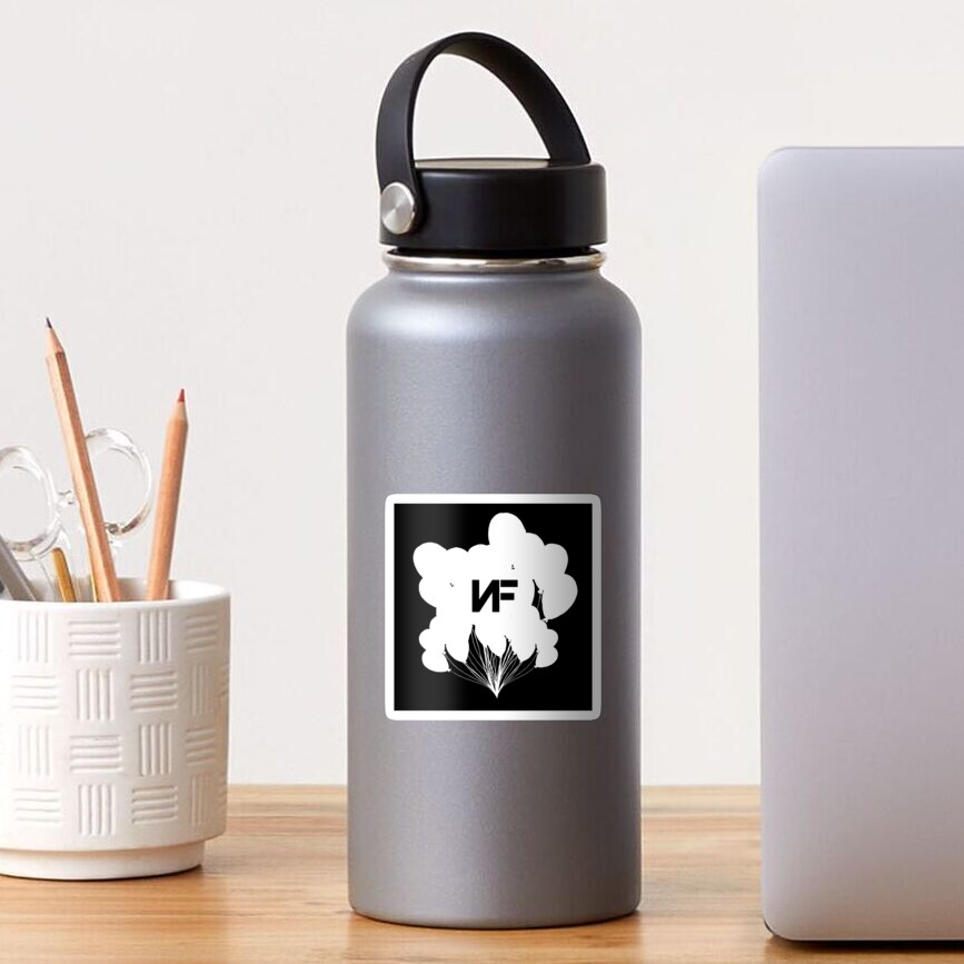 "NF Balloons (White Logo)" Sticker for Sale by usernate | Redbubble