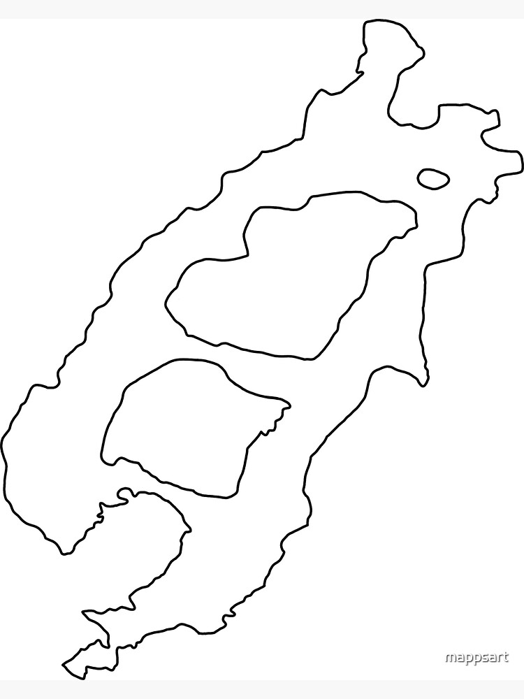 "Lake Placid" Magnet for Sale by mappsart | Redbubble