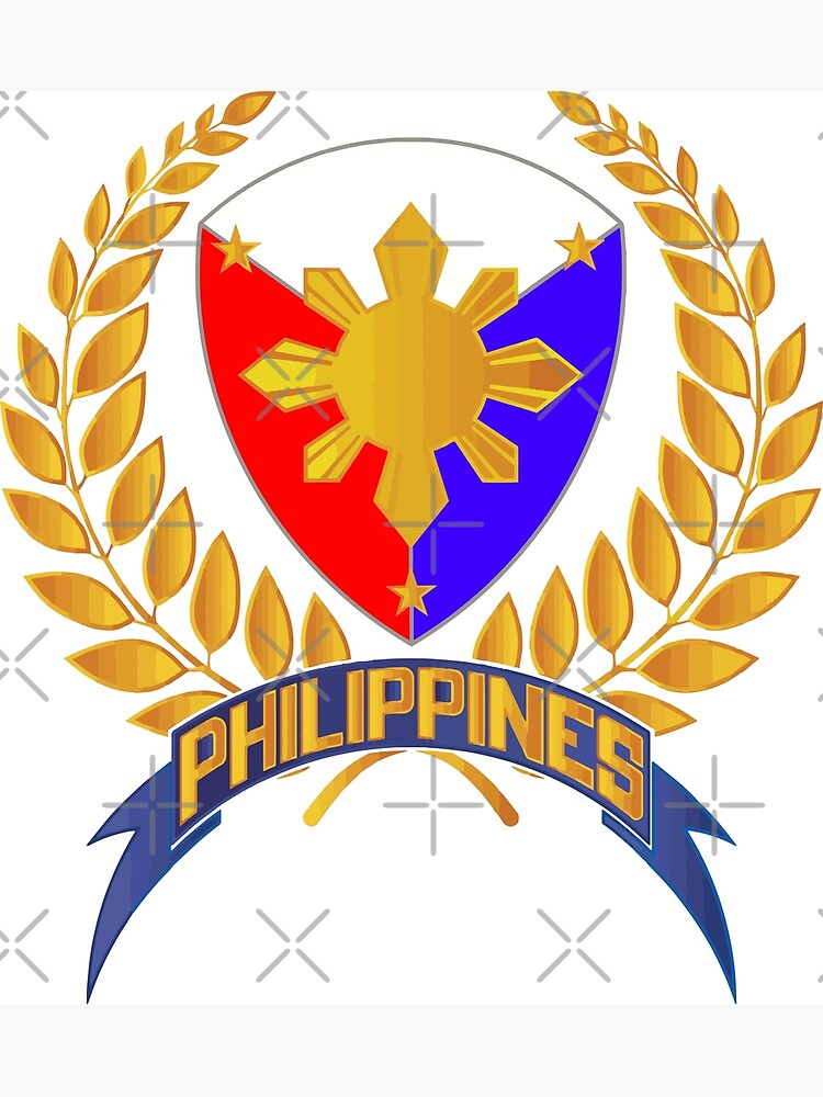 "Philippine Flag Emblem Proud to be Pinoy Logo" Postcard for Sale by ...