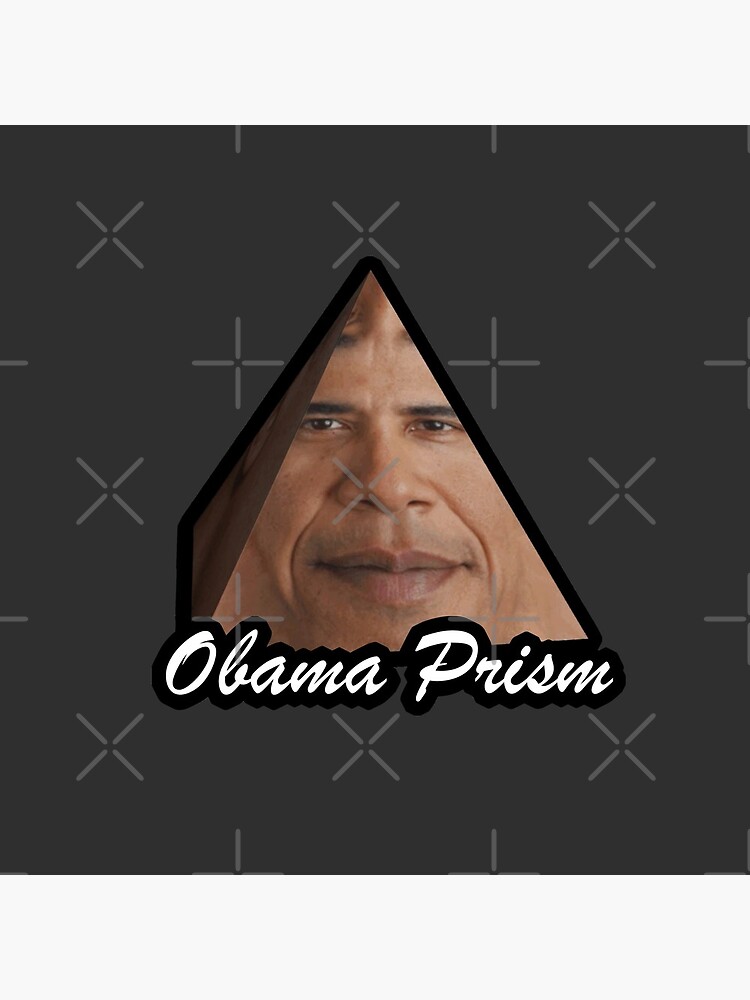 "OBAMA PRISM" Clock for Sale by HughHamilton | Redbubble