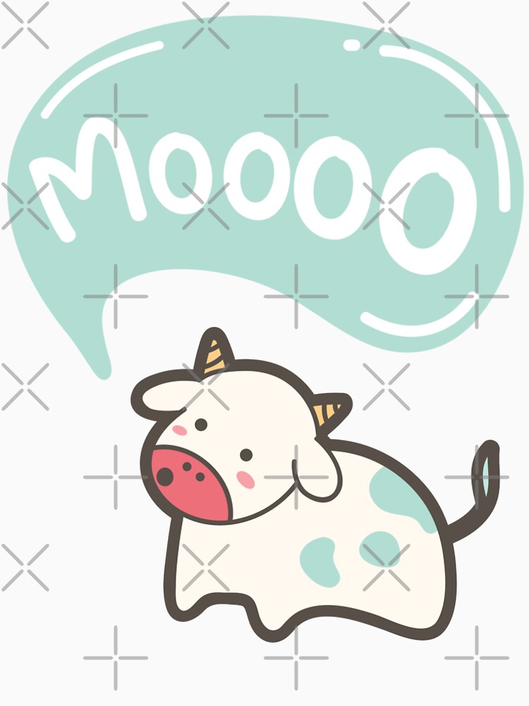 "Mooo Cute Cow " T-shirt by goodynestus | Redbubble | mooo t-shirts ...