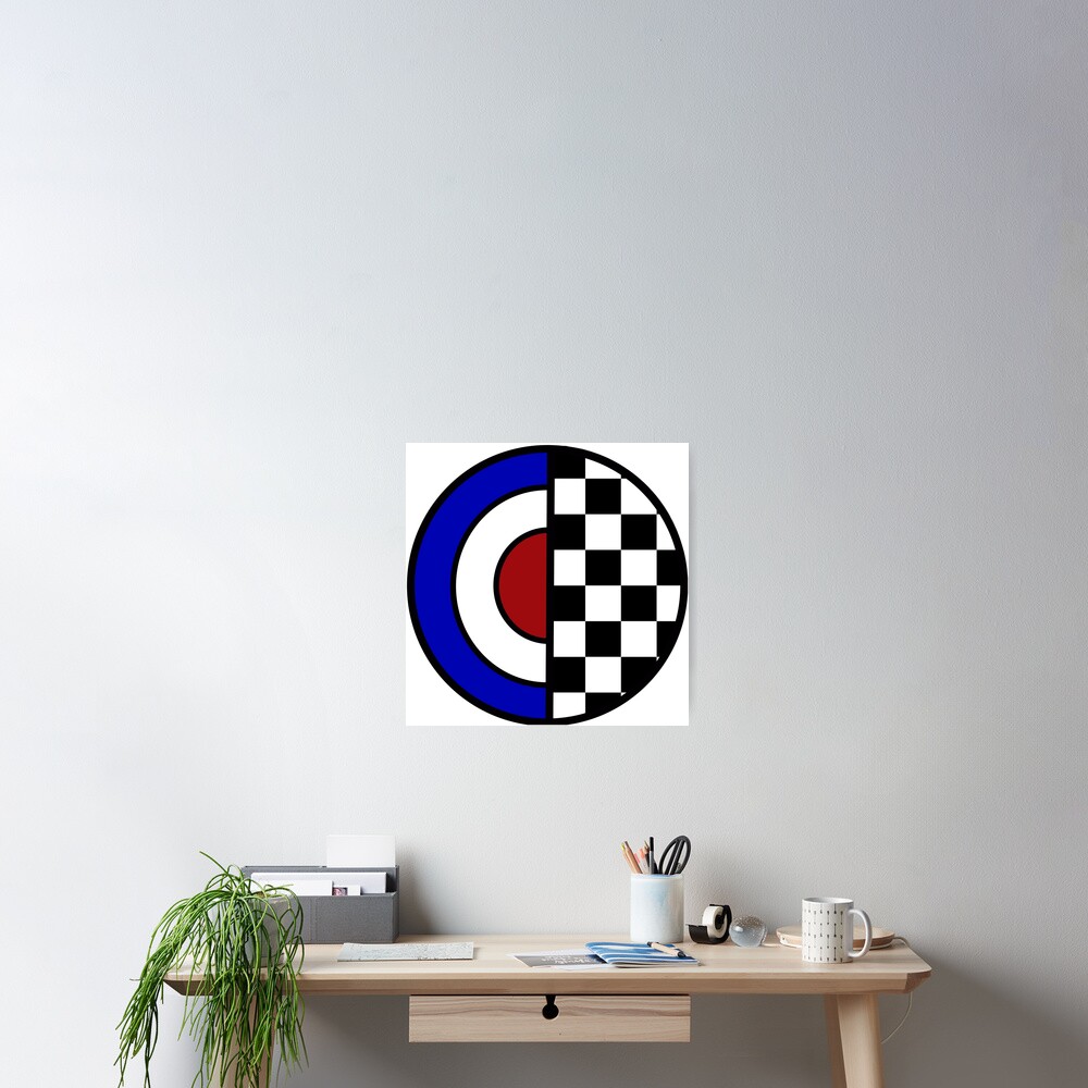 "MOD /SKA encompassed" Poster for Sale by LPDesignsUK | Redbubble