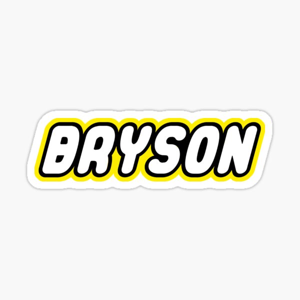 "LEtsGO Bryson" Sticker for Sale by Urosek | Redbubble