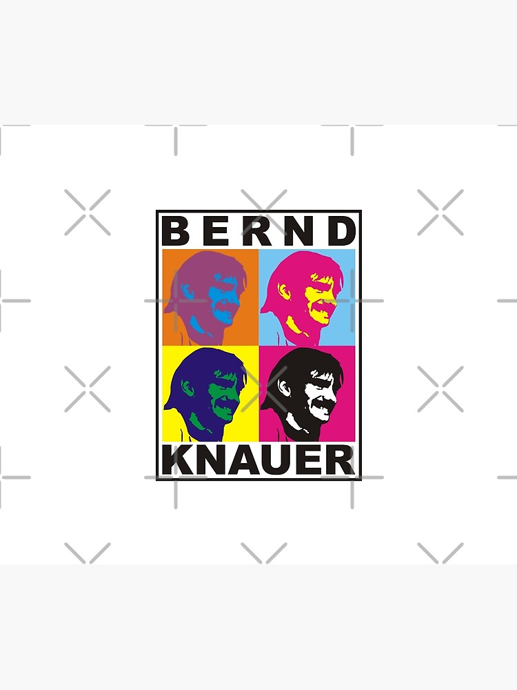 "Bernd Knauer - Popart" Wandbehang von wikingershirts | Redbubble