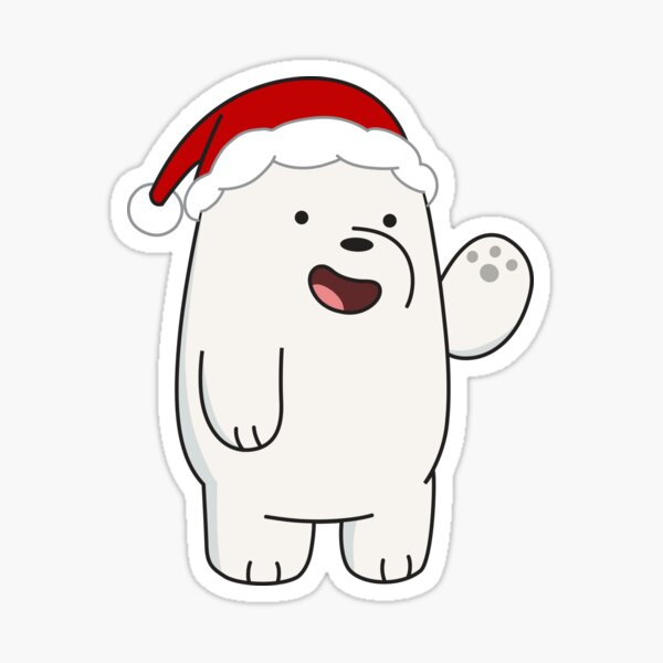 "Ice Bear" Sticker for Sale by plushism | Redbubble