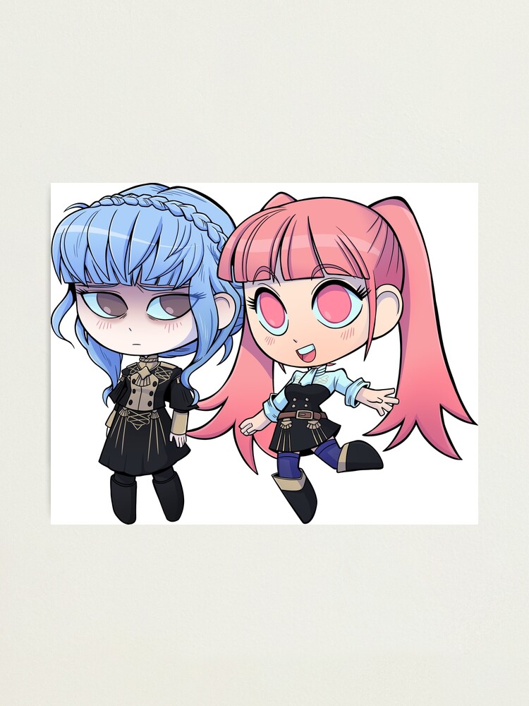 "Marianne and Hilda - Fire Emblem Three Houses - Chibi Cutie ...