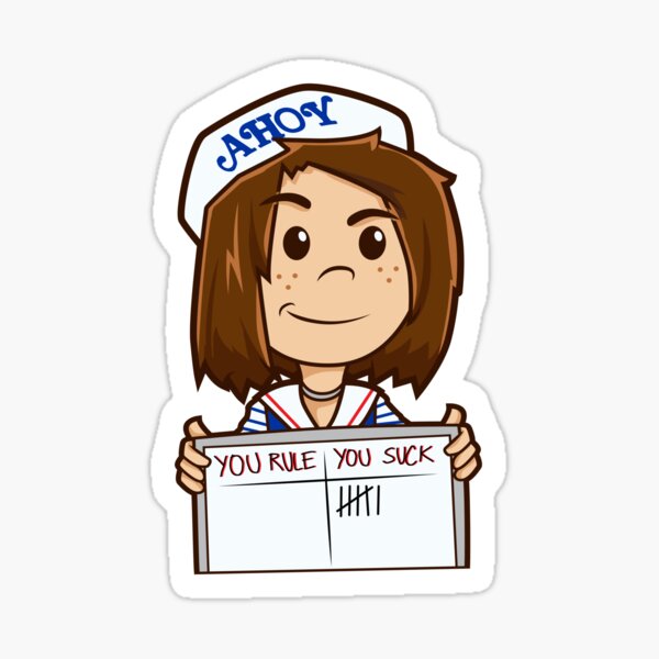 "Hey Dingus!" Sticker by janlangpoako | Redbubble