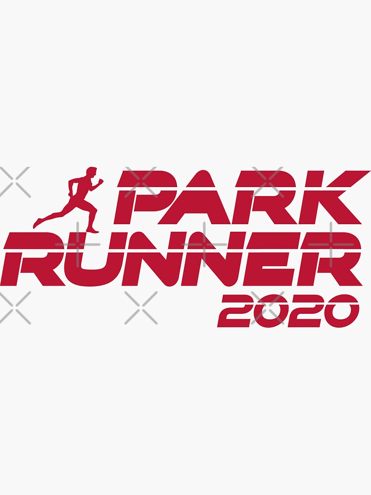 "Park Run" Sticker for Sale by Mark Vickers | Redbubble