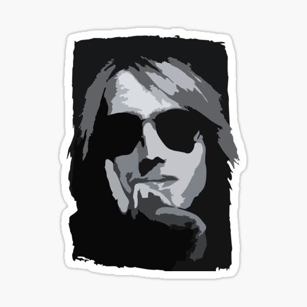 Tom Petty Stickers | Redbubble