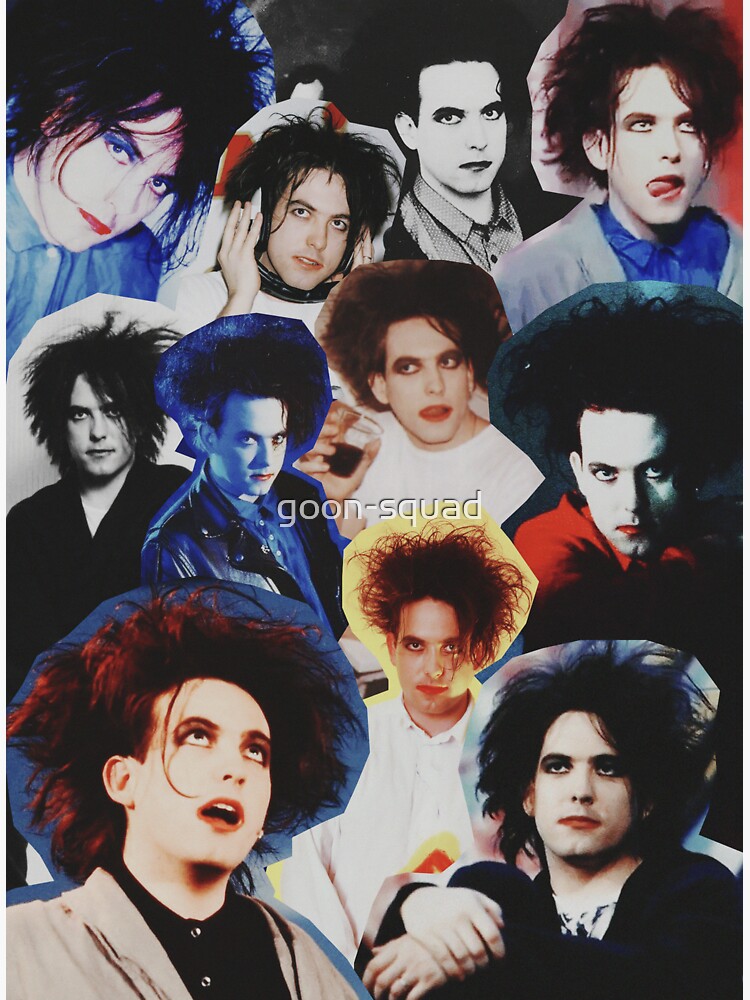 "Goth Rock 1980s Robert Smith Collage" Sticker for Sale by goon-squad ...