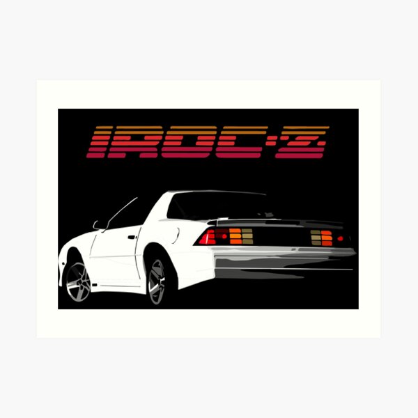 "1987 5.7 IROC Z Logo" Art Print by FromThe8Tees | Redbubble