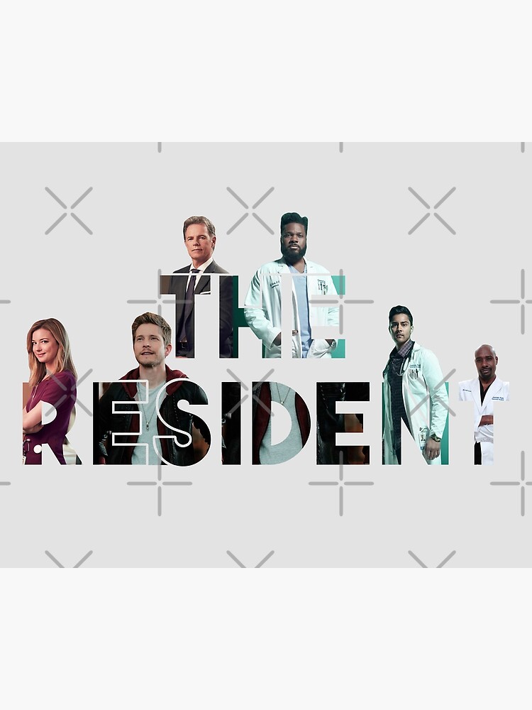 "The Resident Characters Logo" Art Print for Sale by AnsykD | Redbubble