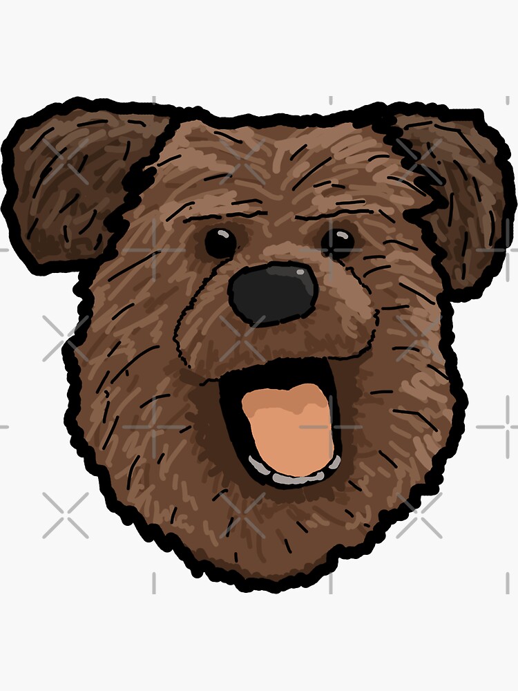 "Hacker T Dog From CBBC" Sticker for Sale by Captainhuck | Redbubble