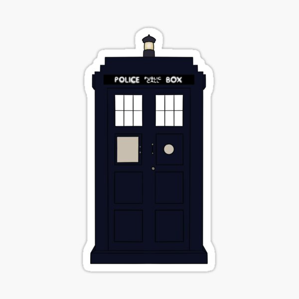 Tardis Stickers | Redbubble