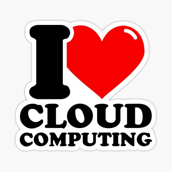 Cloud Computing Stickers | Redbubble