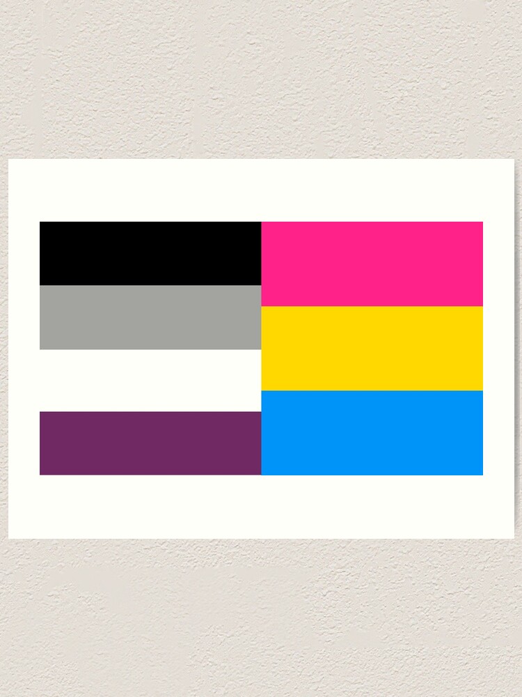 "Panromantic Asexual Flag" Art Print for Sale by hamsters | Redbubble