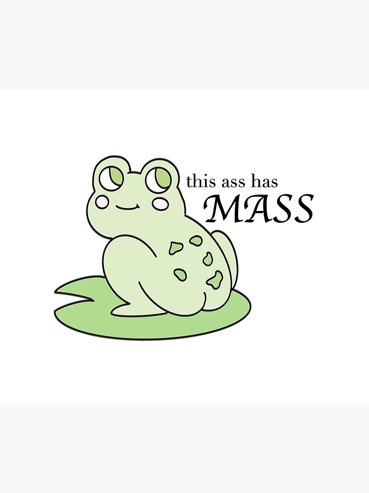 "Thicc Frog" Poster by sticker-snakes | Redbubble