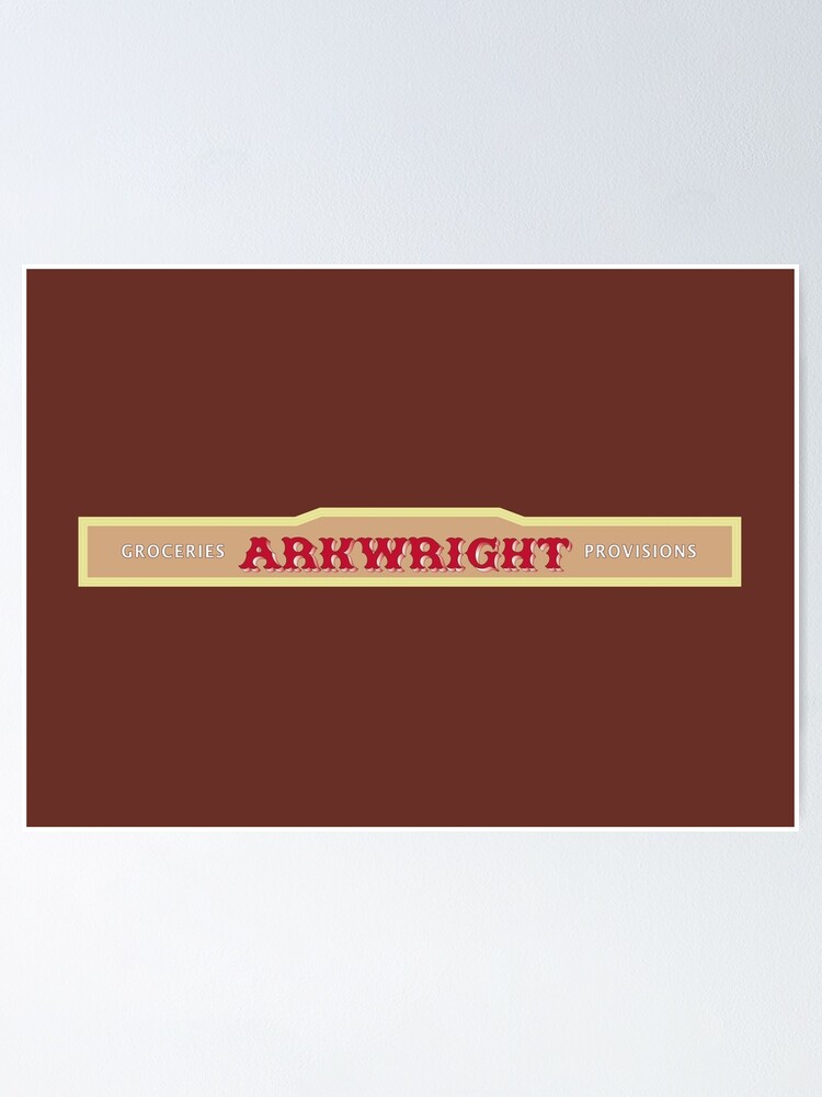 "Arkwright's Shop Sign" Poster by ChrisOrton | Redbubble
